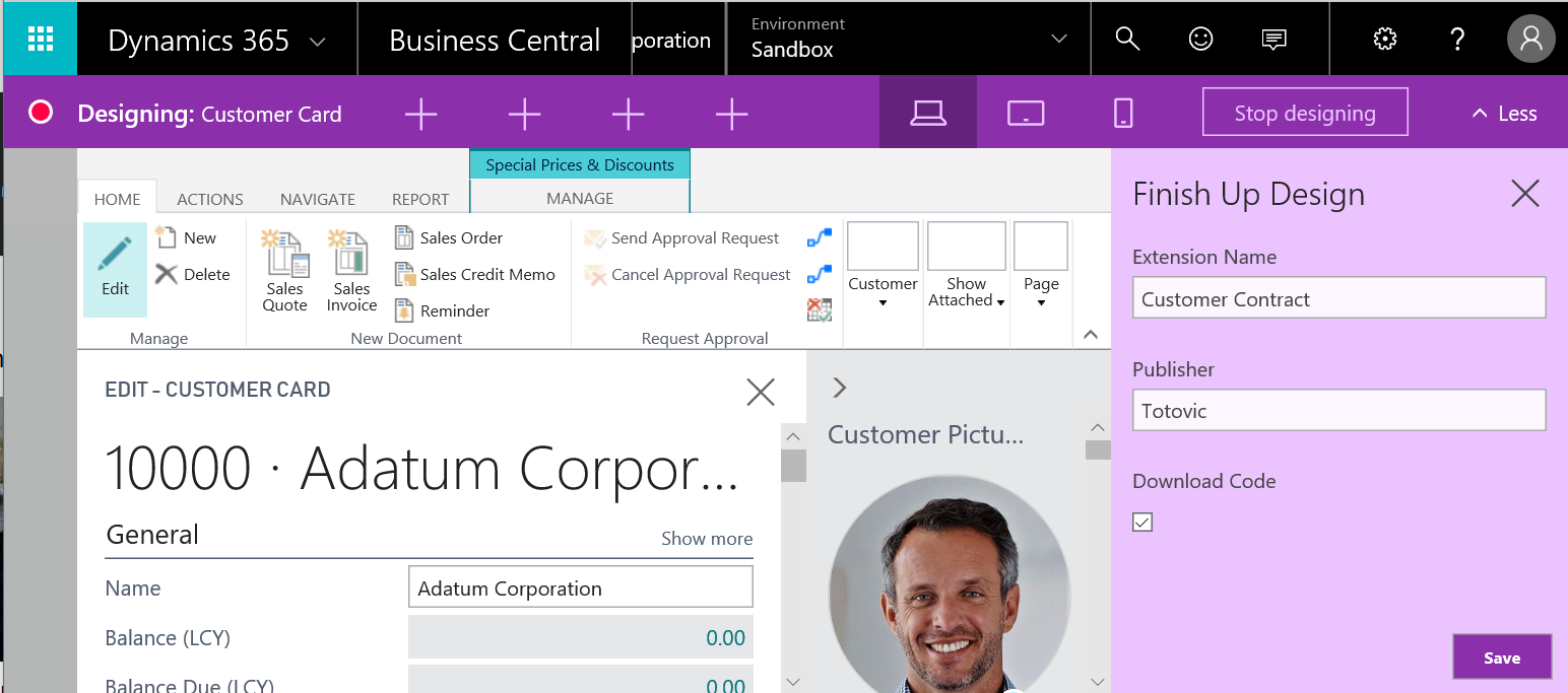 Personalization vs Design in D365 Business Central | Totovic Dynamics ...